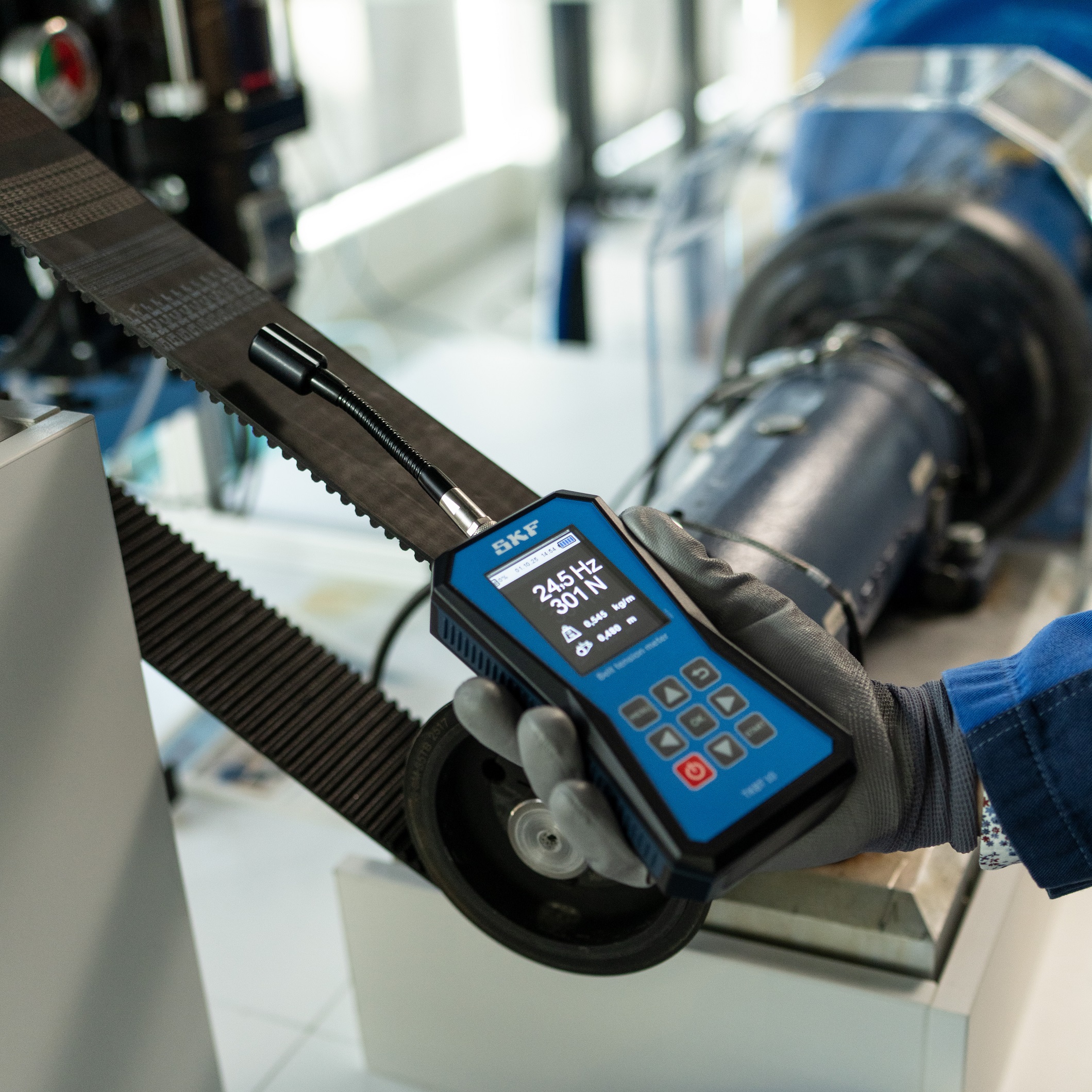 SKF TKBT 10 Belt Tension Meter delivers precision, drives peak ...